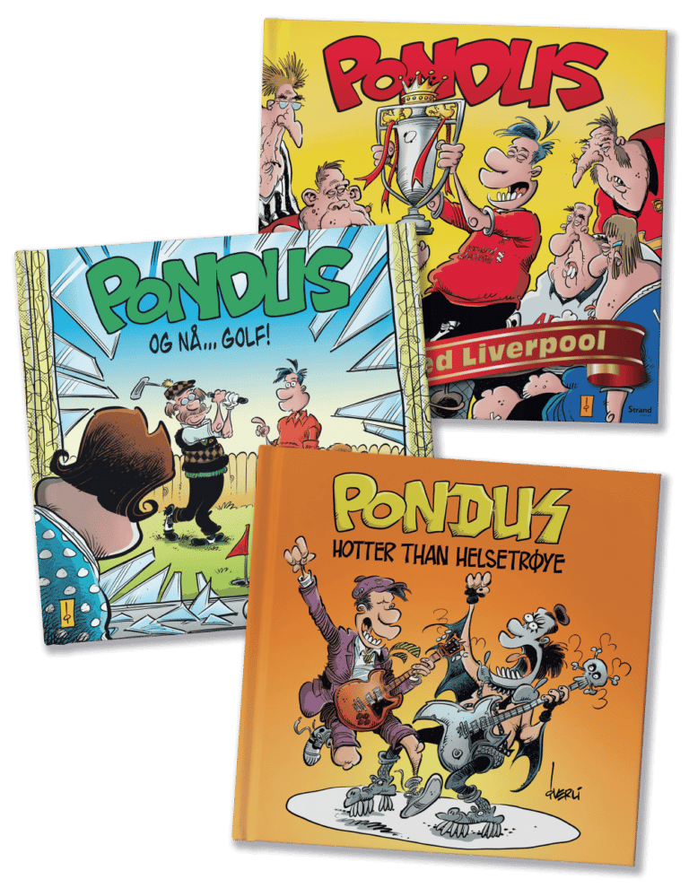 Pondus - Og nå … golf! - Strandshop